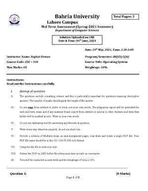 OS Journal 5 06072021 013027 pm - OPERATING SYSTEMS LAB CSL- Muhammad ...