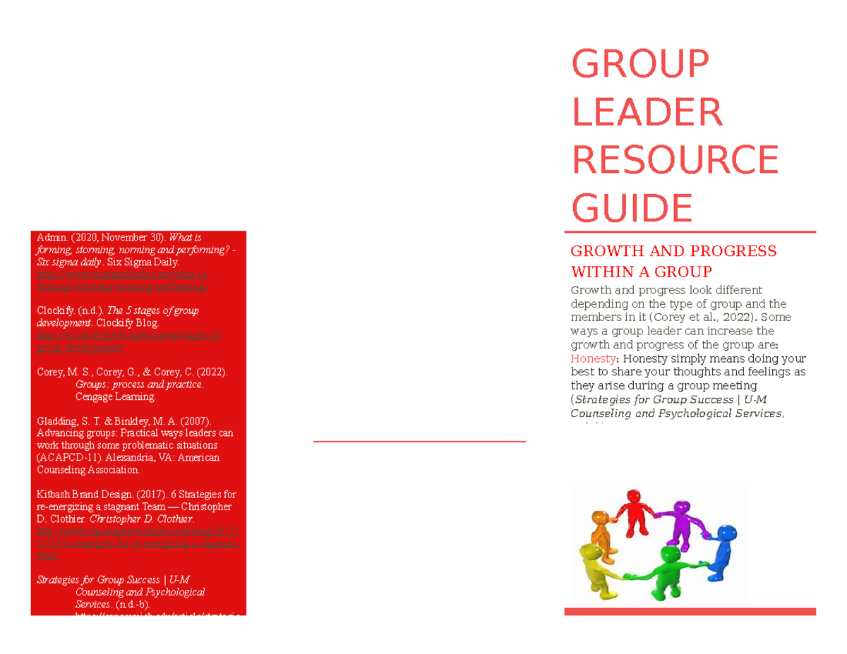 Group leader resource guide - Admin. (2020, November 30). What is ...