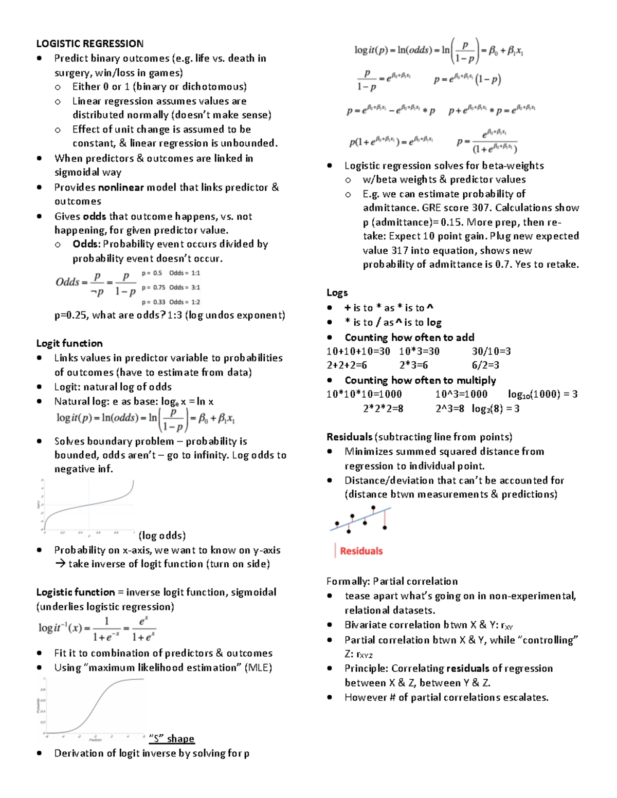 Adv Stats Notes 11 Warning Tt Undefined Function 32 Logistic Regression Predict Binary