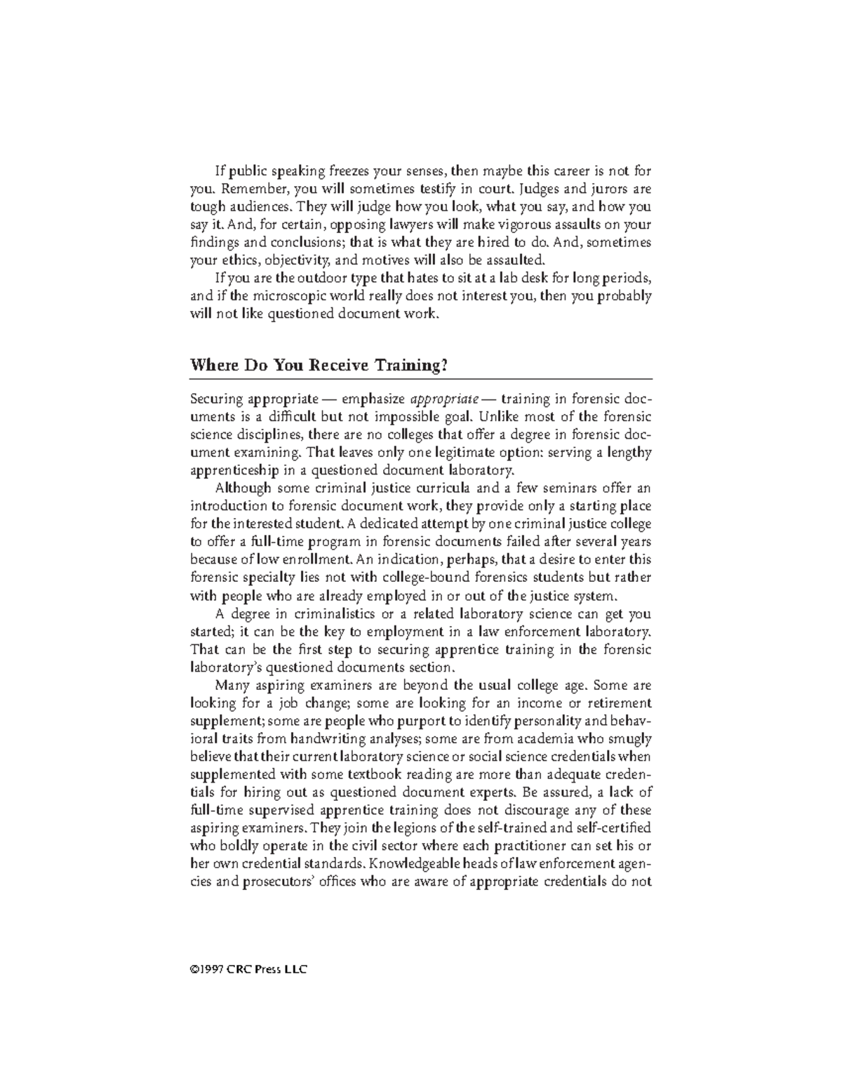 Introduction to Forensic Sciences-49 - If public speaking freezes your ...