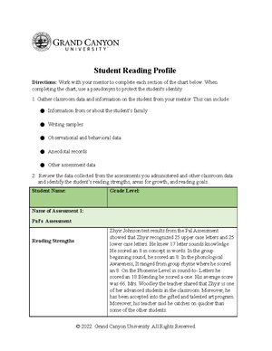 Unit Plan Outline topic - GCU College of Education LESSON UNIT PLAN ...