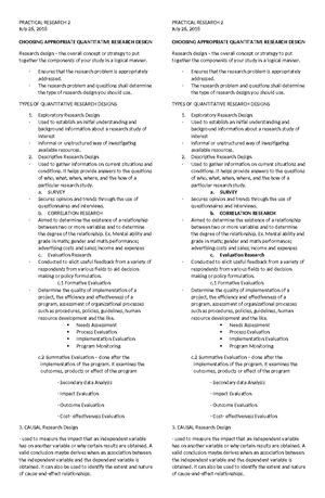 Appendix B - practical research - THE COLLEGE OF MAASIN “NISI DOMINUS ...