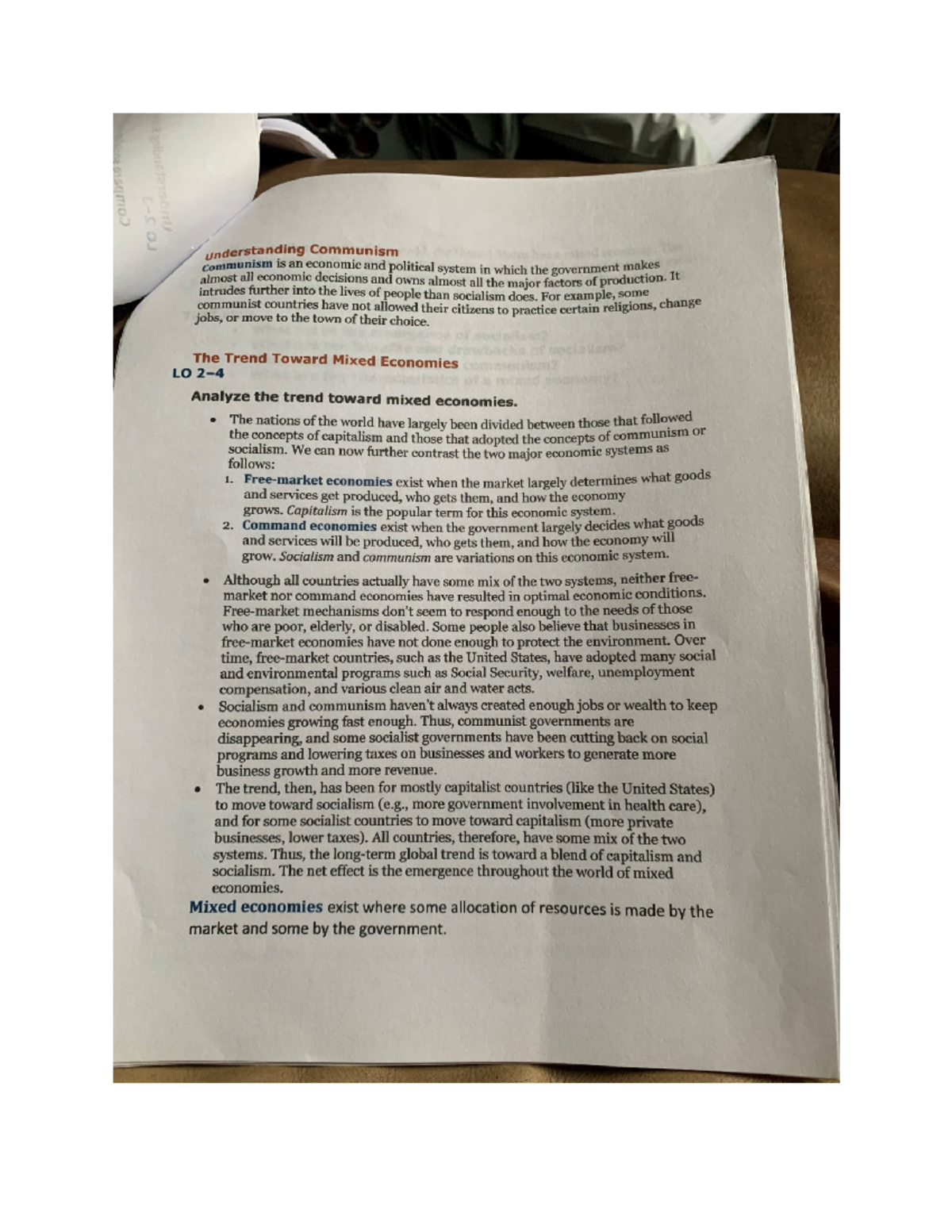 Chp2 BUSN Notes pt - BUSN 1305 - Southwest - Studocu