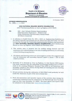 TOS- Honghong - Sample of TOS - Table of Specifications in Grade 8 ...