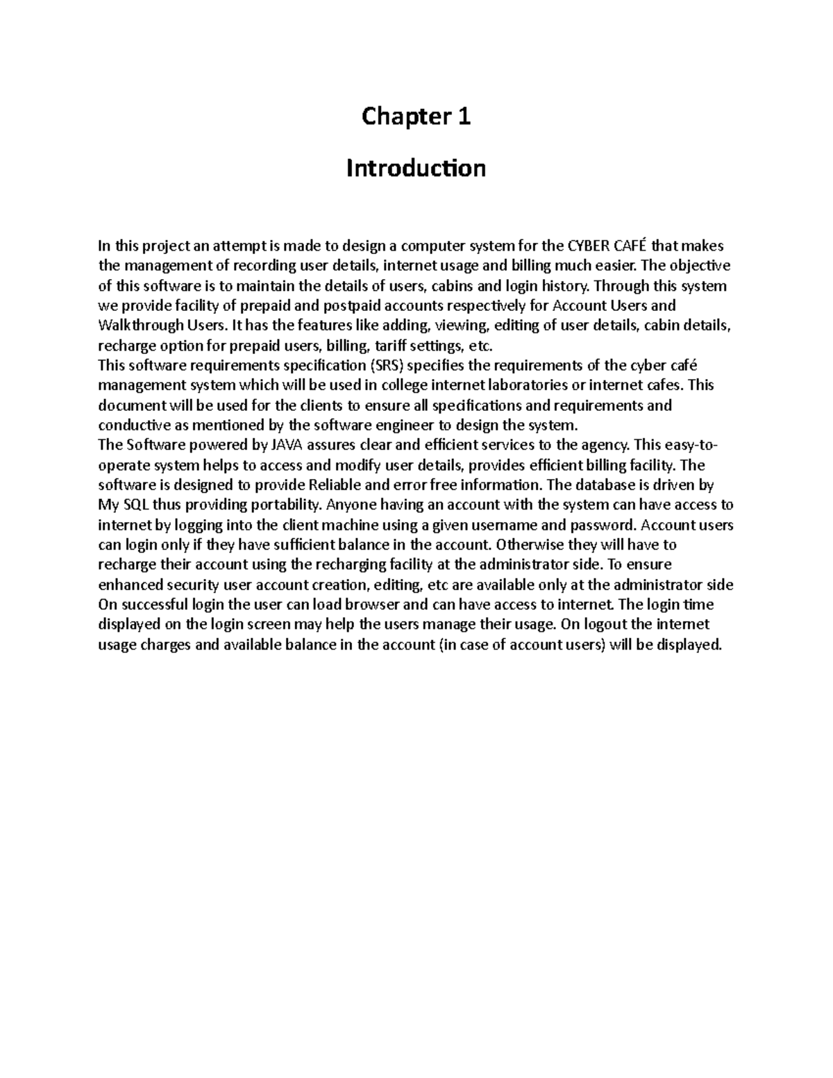 Project - practice materials - Chapter 1 Introduction In this project ...