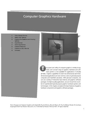 Chapter 3 Graphic Output Primitives - 1 Coordinate Reference Frames 2 ...