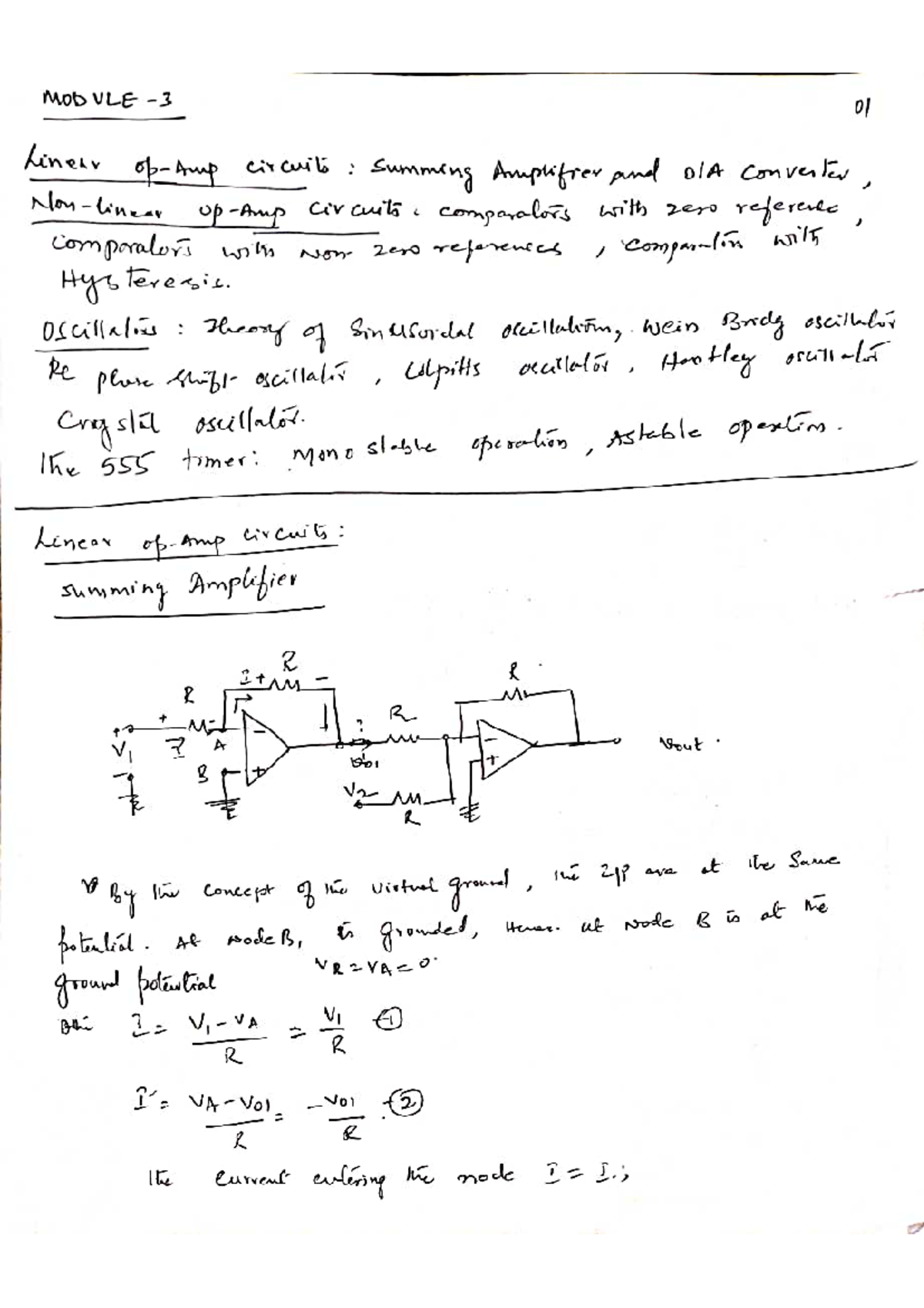 EPC MOD3 - module notes - introduction to electrical engineering - Studocu