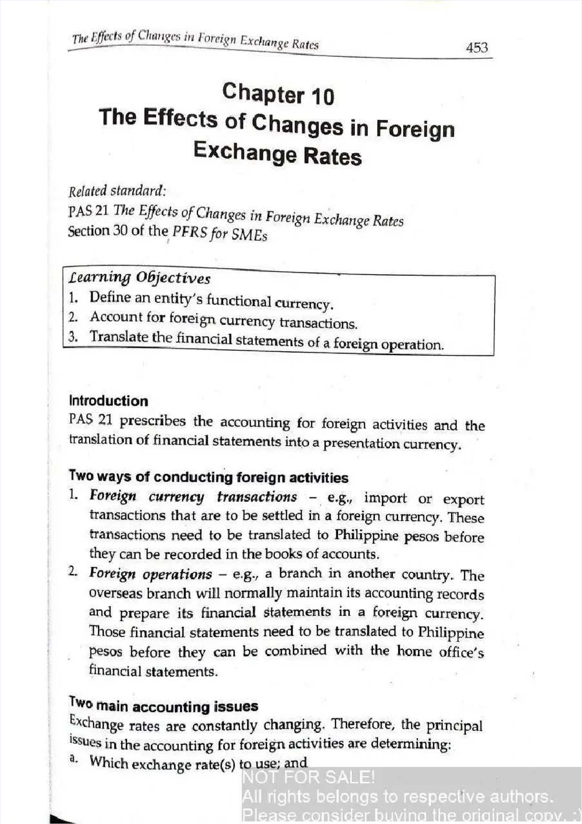 Chapter 10 the effects of changes in foreign exchange rates - B.S ...