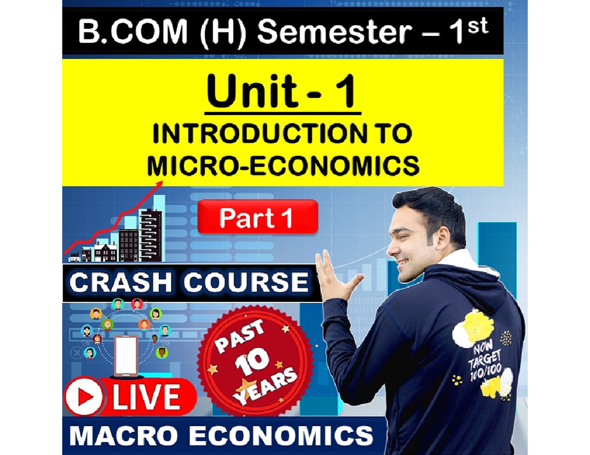 Part 1 Unit 1 Exploring the subject matter of economics 749fe728-f800 ...