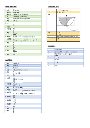 Tutorial MAT455 - Calculus III For Engineers - Studocu