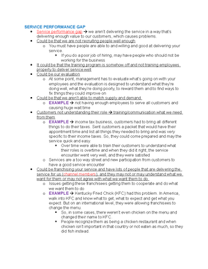 Chapter 1-WHAT ARE Services - CHAPTER 1 – WHAT ARE SERVICES? Services ...