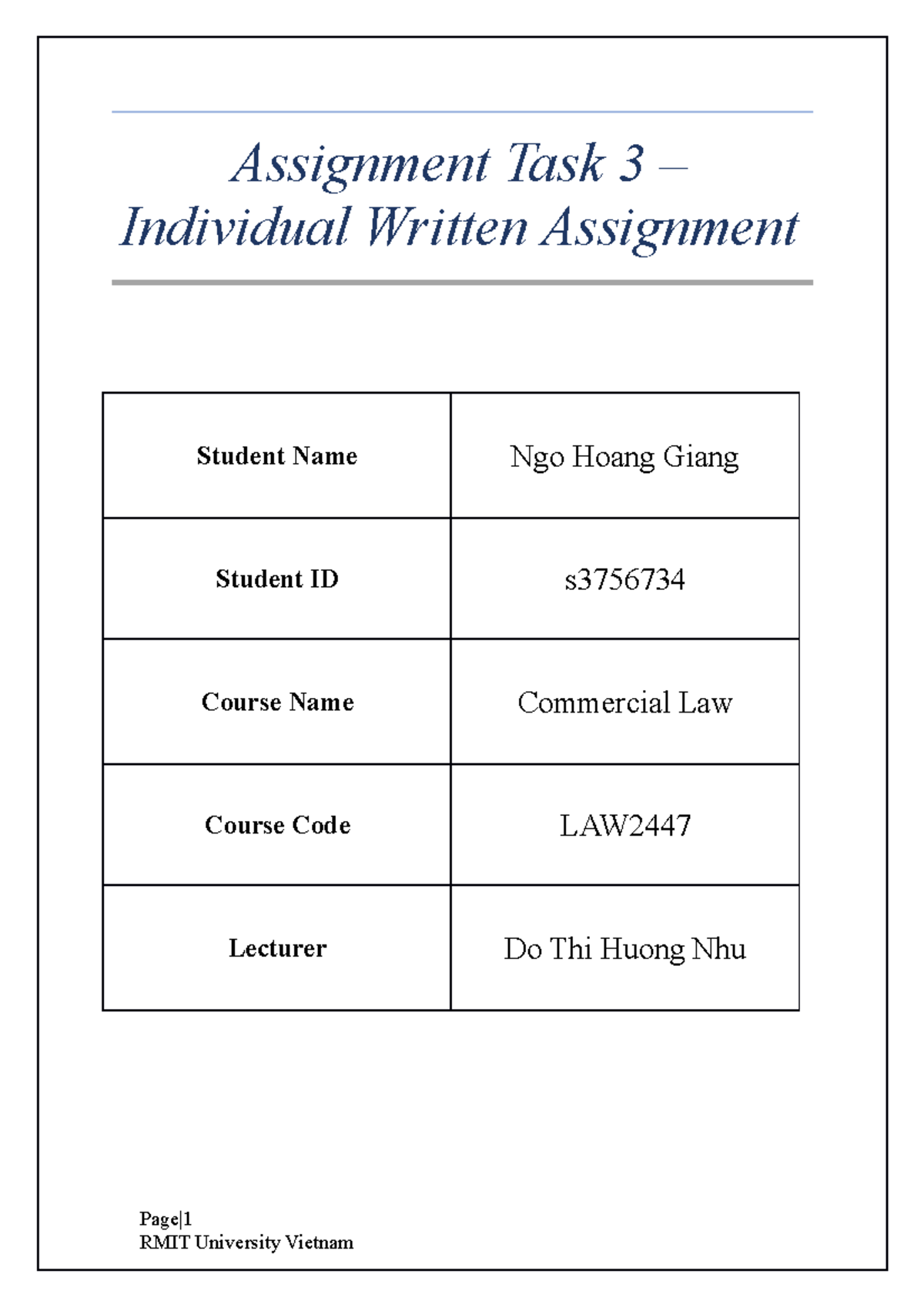 Assignment-3-LAW-2447-Ngo-Hoang-Giang-s3756734-full assigment sem - Assignment Task 3 ...
