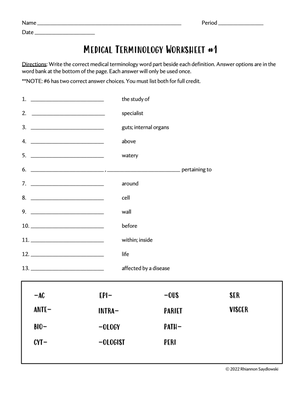 Anatomical Scavenger Hunt - Lab: Anatomical Scavenger Hunt Source ...