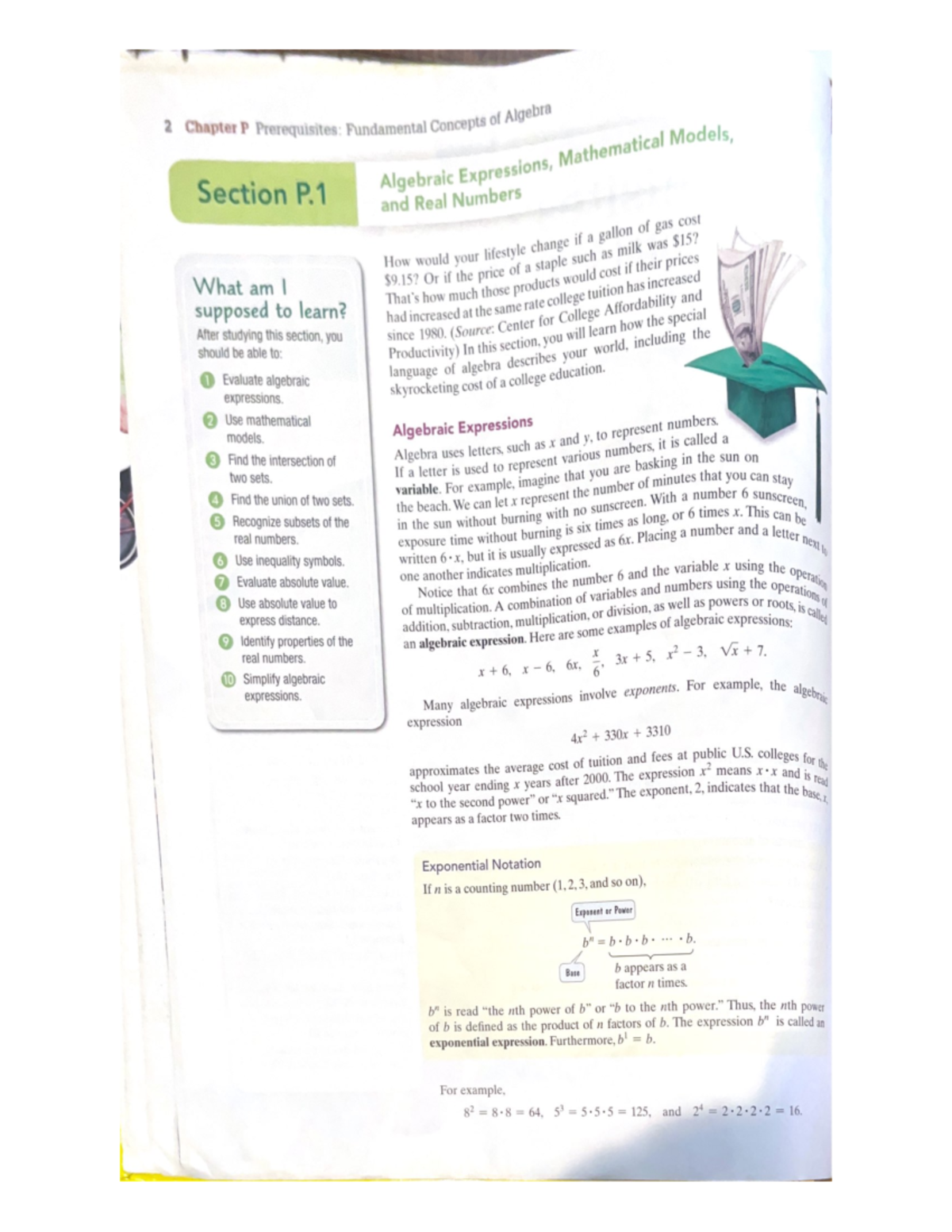 Section P - This is part of a chapter in the book - Studocu