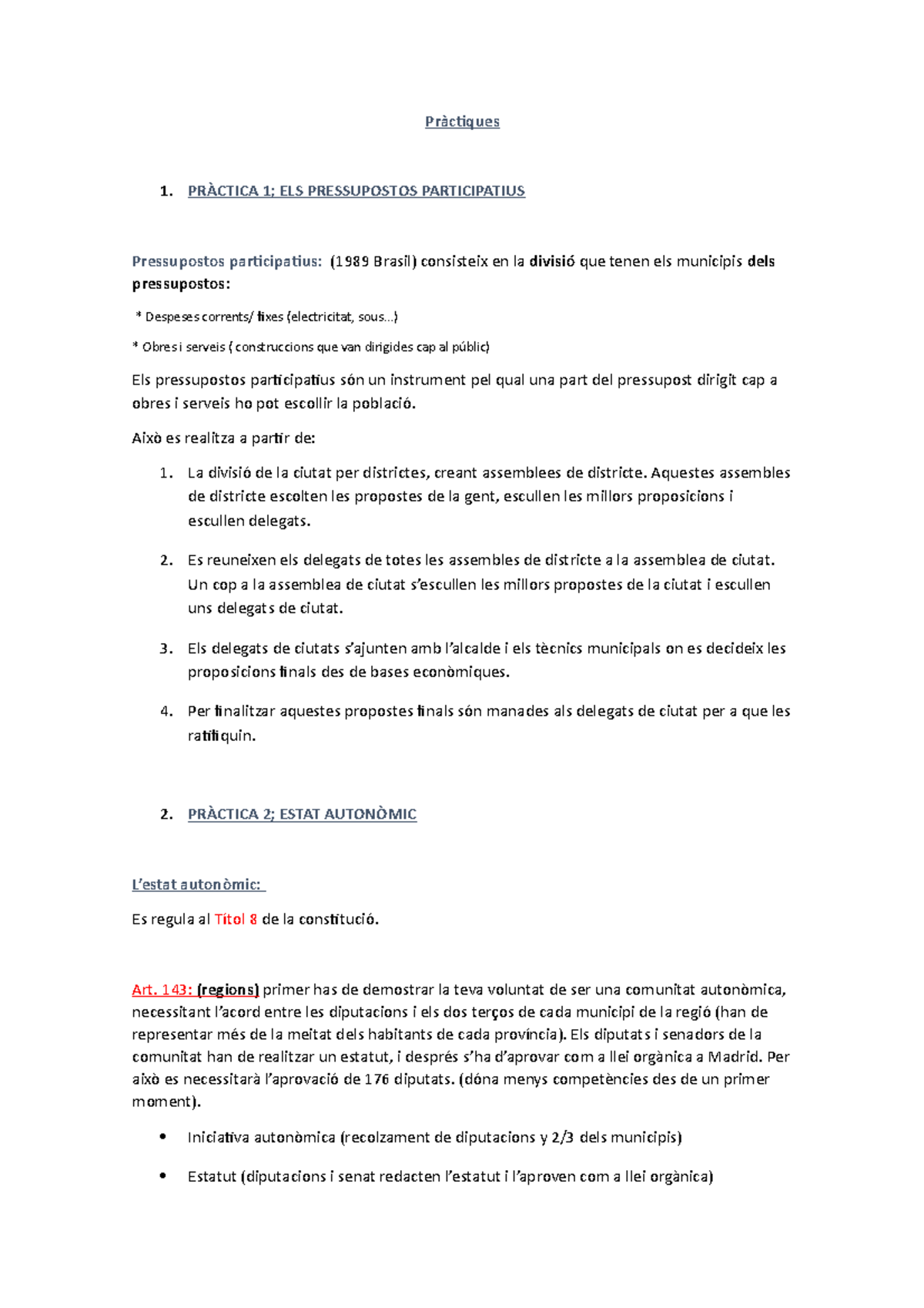 Temas 1-14 social science treball tutorial - Pràctiques 1. PRÀCTICA 1; ELS PRESSUPOSTOS - Studocu