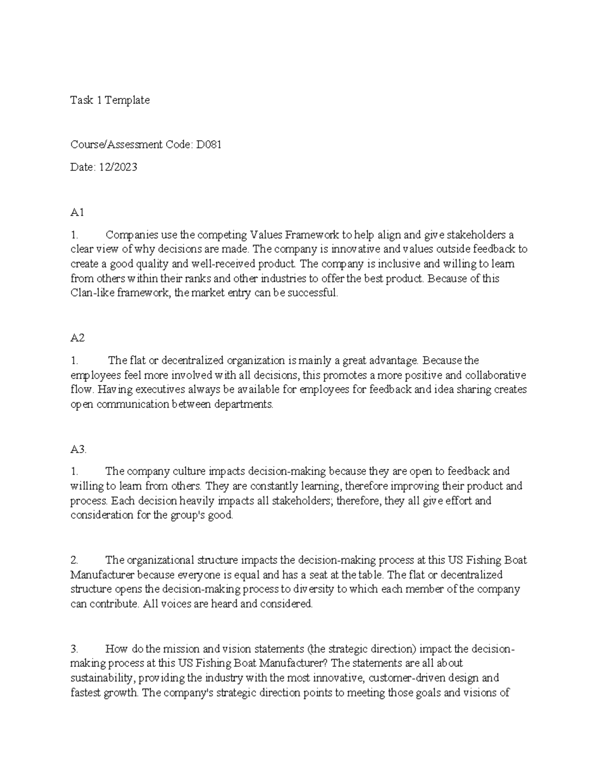 C081-Task 1 Cp - Passed task 1 on first try - Task 1 Template Course ...