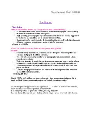 Wider curriculum assignment year 2 - Would our understanding of the ...