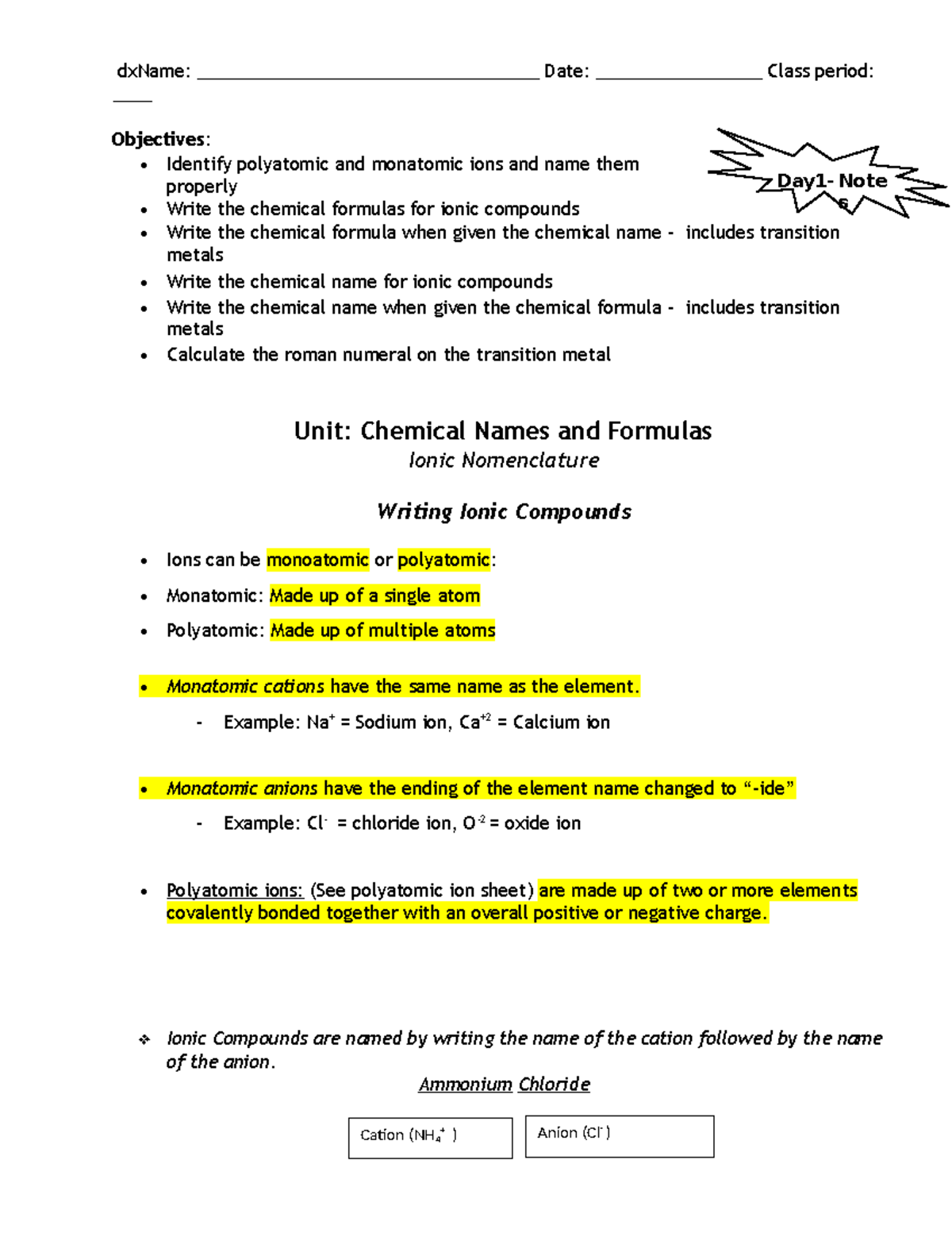 U6S1+-+Guided+Notes+-+Ionic+Nomenclature - dxName ...