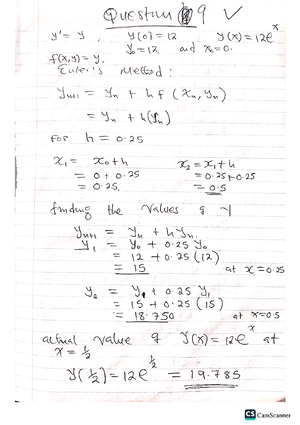 Matlab 6 Final - Differential equations - Week 6 - Introduction to ode45() MAT330: Differential ...