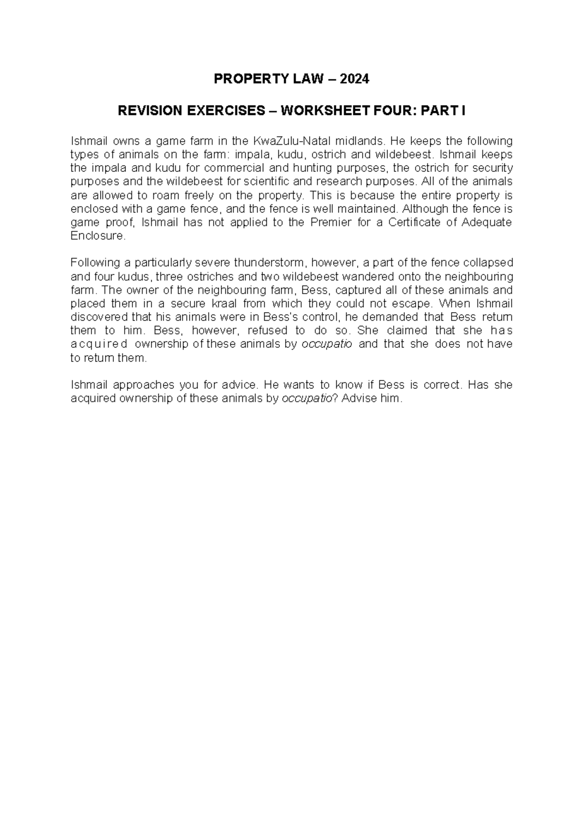 Worksheet 4 - Revision Exercises Part I 208cbab7d858b20af0ceb1d3addcfd ...