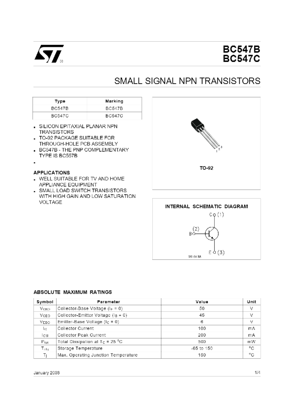 BC547B pdf, BC547B description, BC547B datasheets, BC547B view Alldatasheet - Fonaments - Studocu