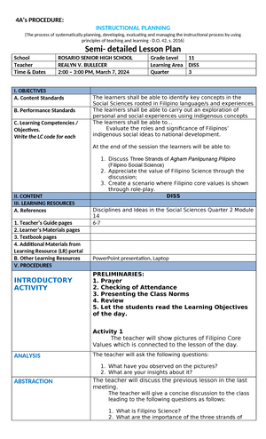 DISS-Module Week-14 Final ADM - 11 Disciplines and Ideas in the Social Sciences Quarter 2 ...