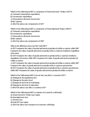 Practice quiz about fiscal and monetary policies and objectives - What ...