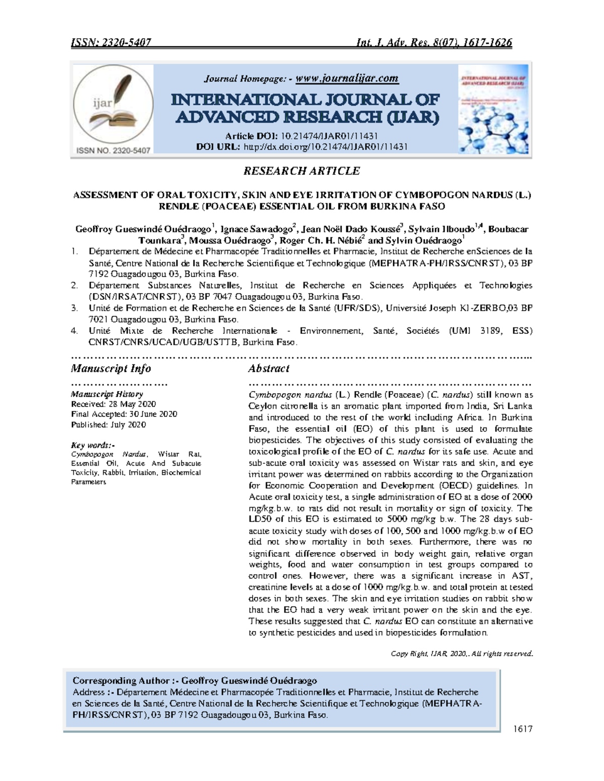 5f3a6d6a81f6e IJAR-32954 - Journal Homepage: - journalijar Article DOI ...