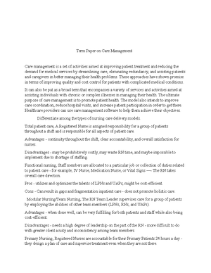 Case Study Chapter 12A Pharm - Case Study Chapter 12 Central Nervous ...