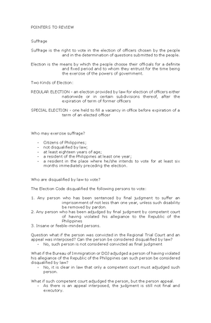 Draft- Polgov - Politics - Module 1: Exercise 1 What does politics have ...