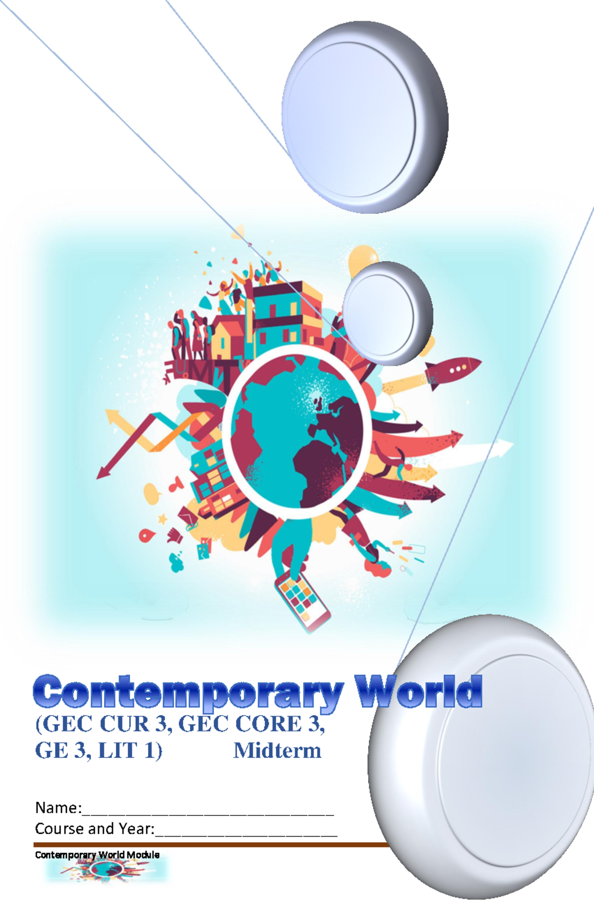 Contemporary- World- Midterm- Modules - COLLEGE DEPARTMENT System) (GEC ...