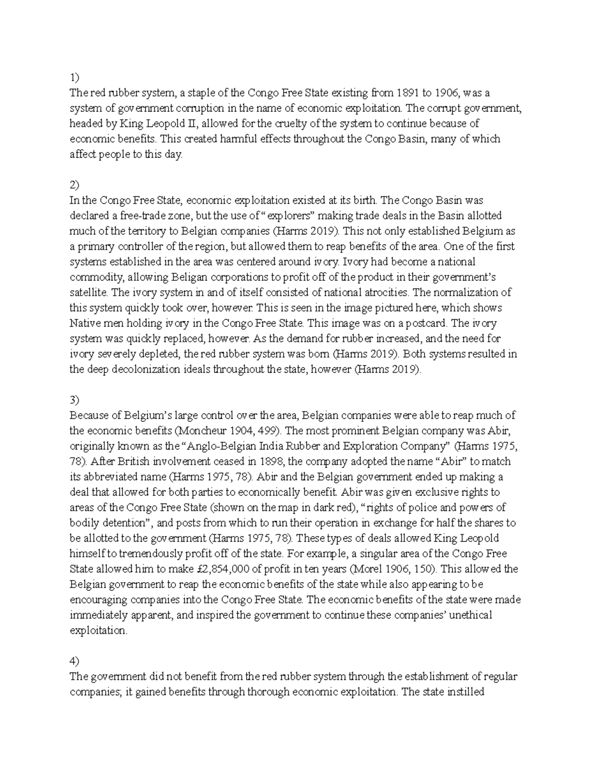 Civ Final Information - Red Rubber System - 1) The red rubber system, a ...