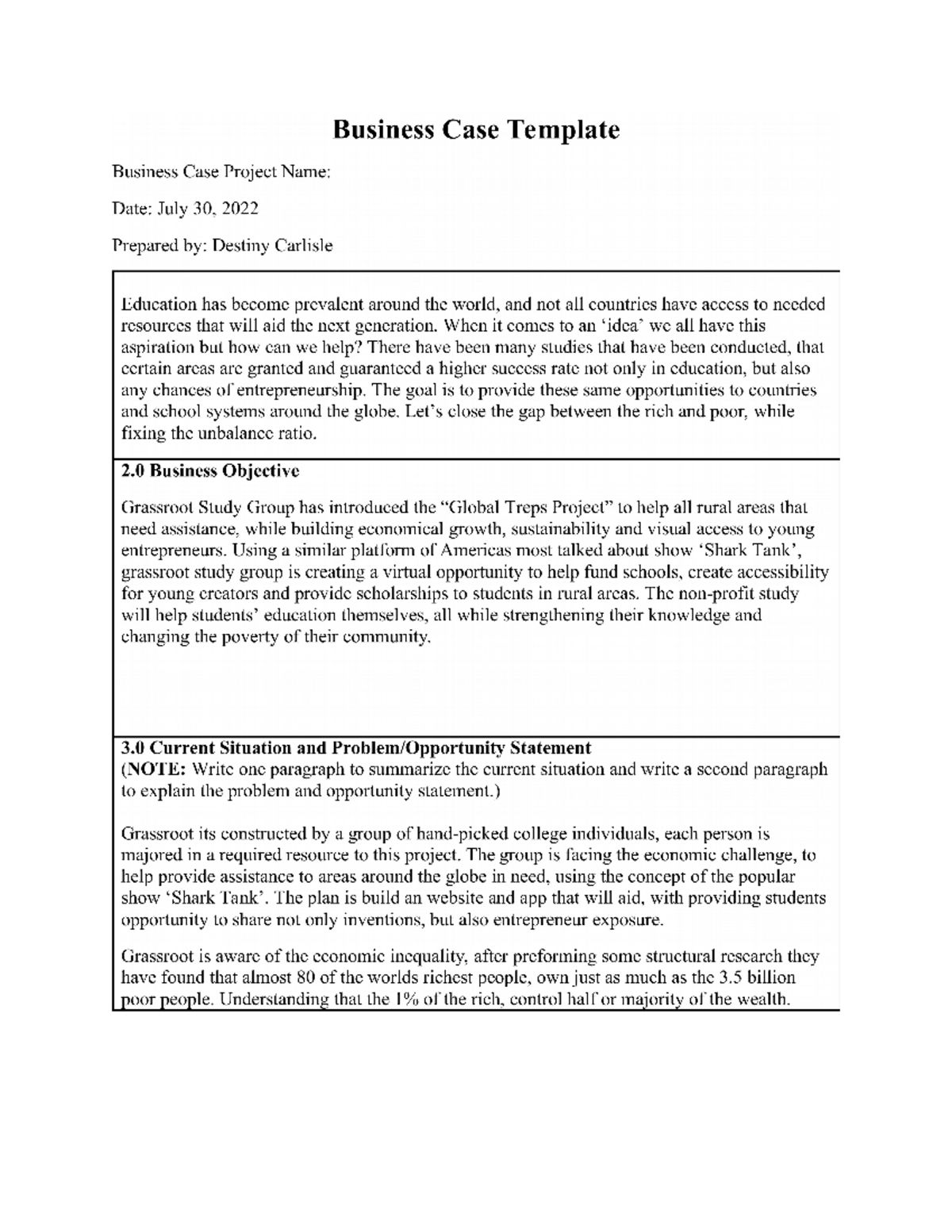 BIT Wk2 Biz Case - Case Study - MGT-665 - Studocu