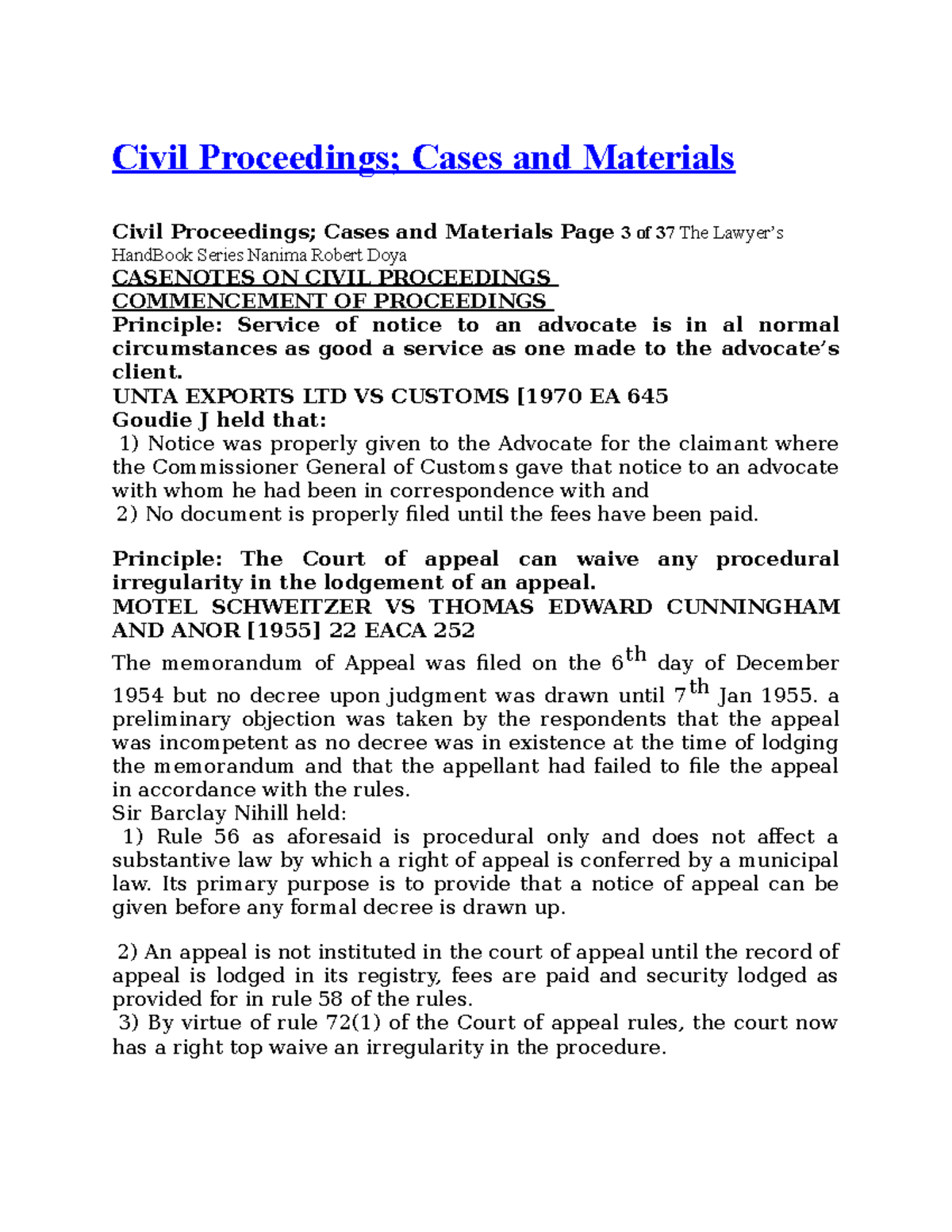 Civil Proceedings - simple and easy to understand - Civil Proceedings ...