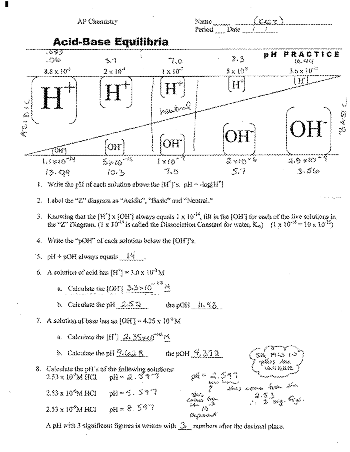 Keys Acid Base Ch 15 - idk - Chem 1A03 - Studocu