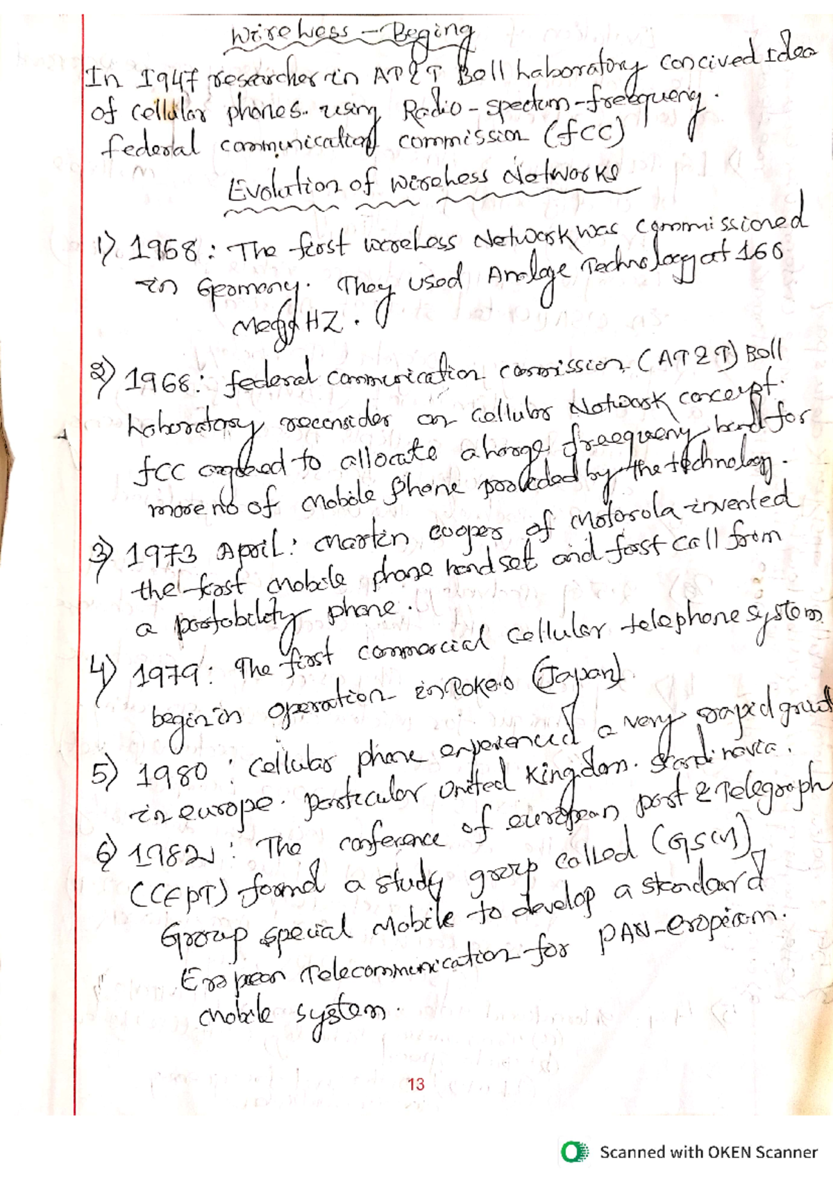 MC Notes 1 - mobile computing - Studocu