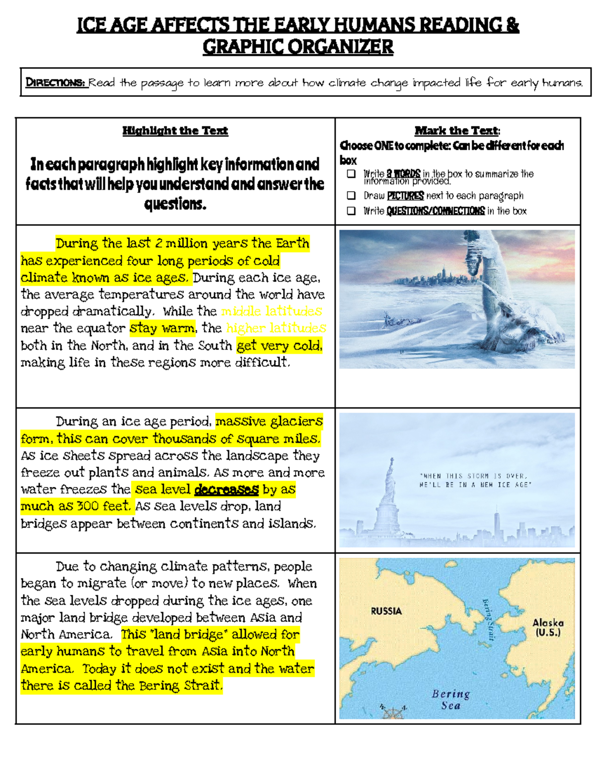 Cameron Green - Ice Age Affects the Early Humans - ICE AGE AFFECTS THE ...