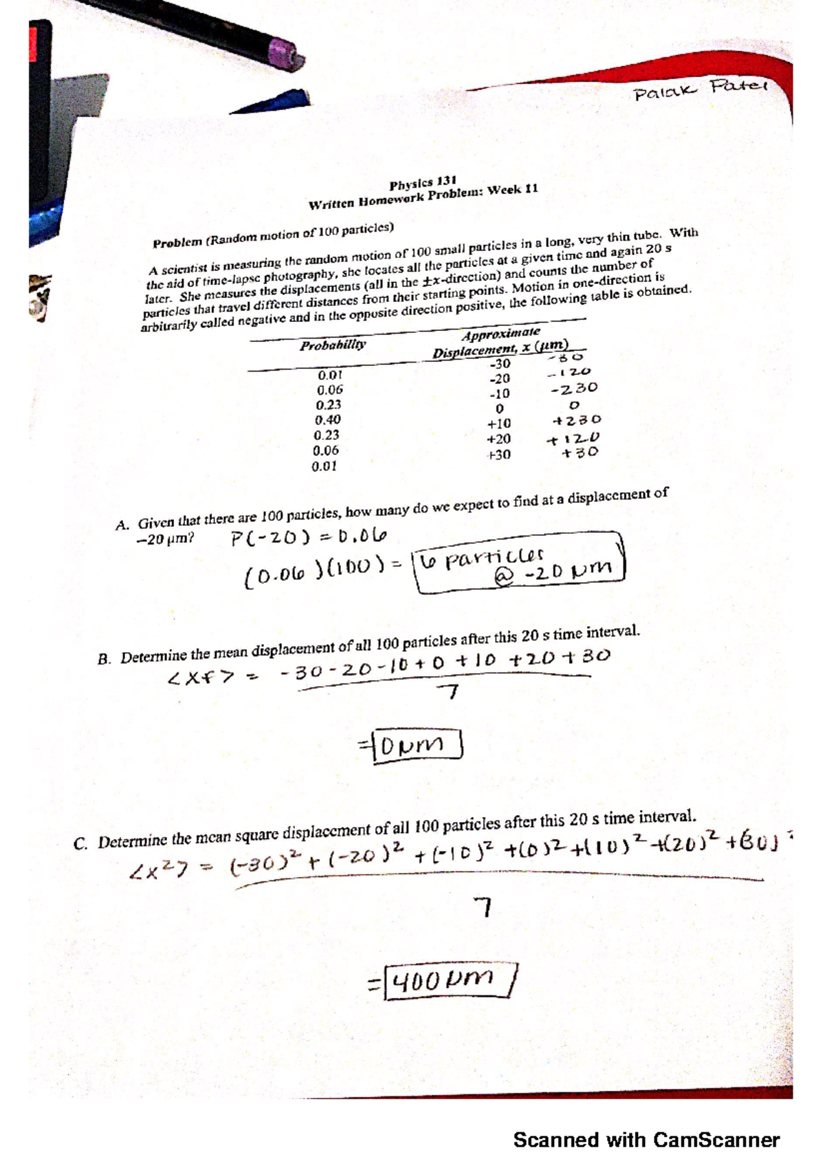 Hw 11 - Hope it helps! - PHYS 132 - Scanned with CamScanner Scanned ...