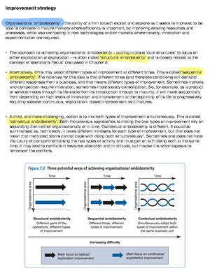 Chapter 2 notes - asd - ####### Operations performance Operations ...