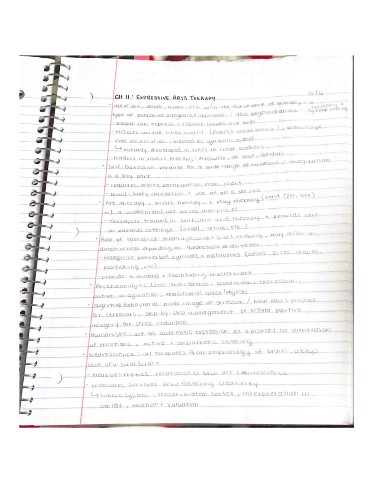 Cpt notes 3 - Took this course with Dr. Huber! It was a wonderful ...