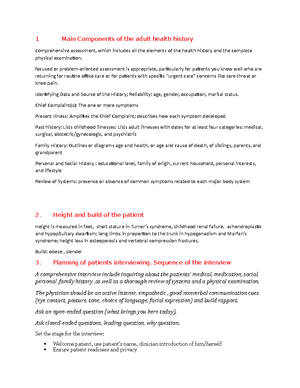 Propedeutics Lecture Notes - Studocu