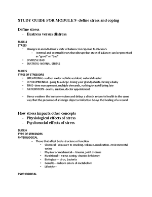 FILE 2426 - exam 4 - Med Surg III: Exam 4 Study Guide Module 8: Burns ...