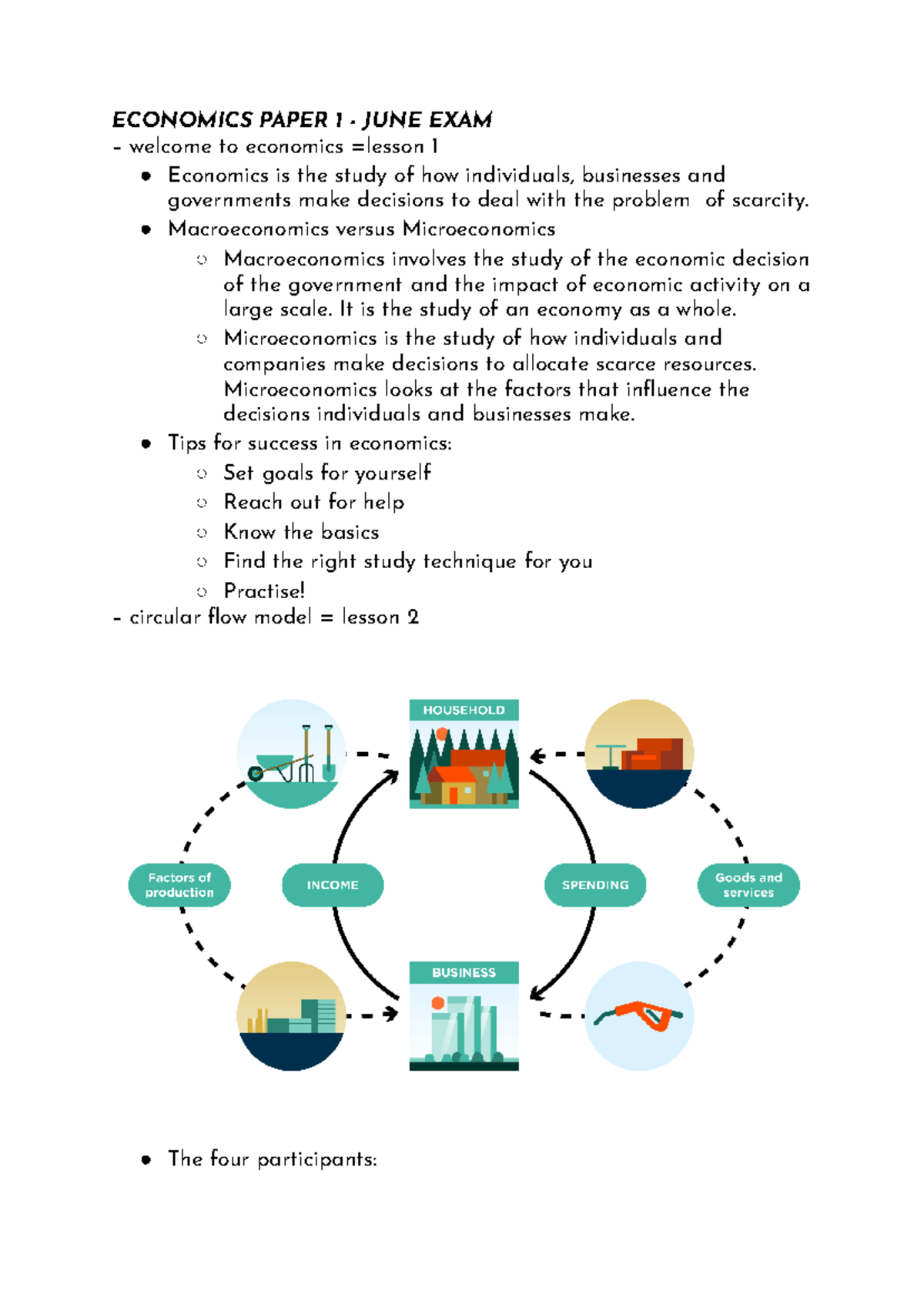 Economics Paper 1 - JUNE EXAM - ECONOMICS PAPER 1 - JUNE EXAM welcome ...