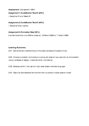 Lab 4.1 - Loops - Lab notes - CS1702 Introductory Programming (2020 ...