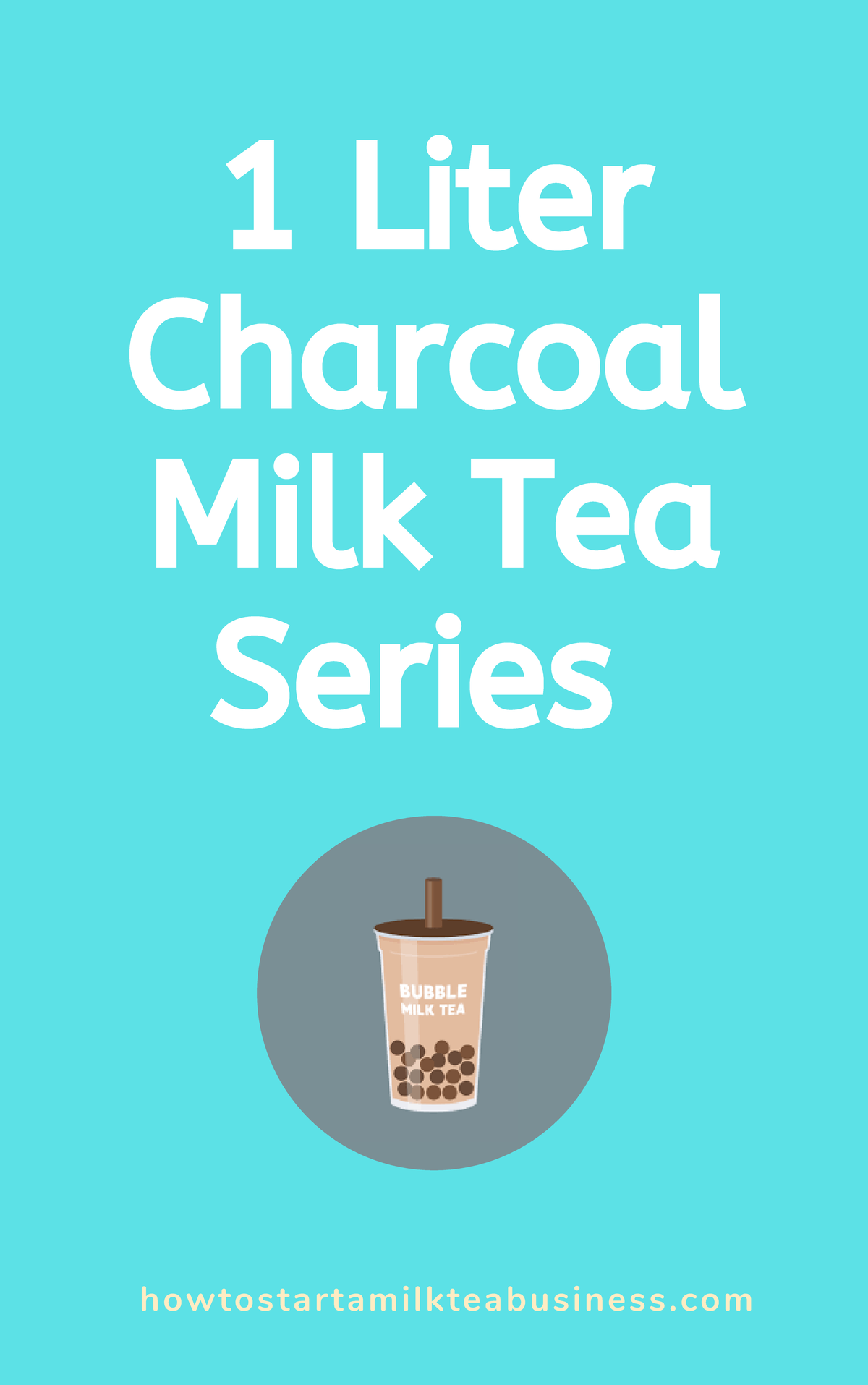 1 liter charcoal milk tea series recipe guide - 1 Liter Charcoal Milk ...