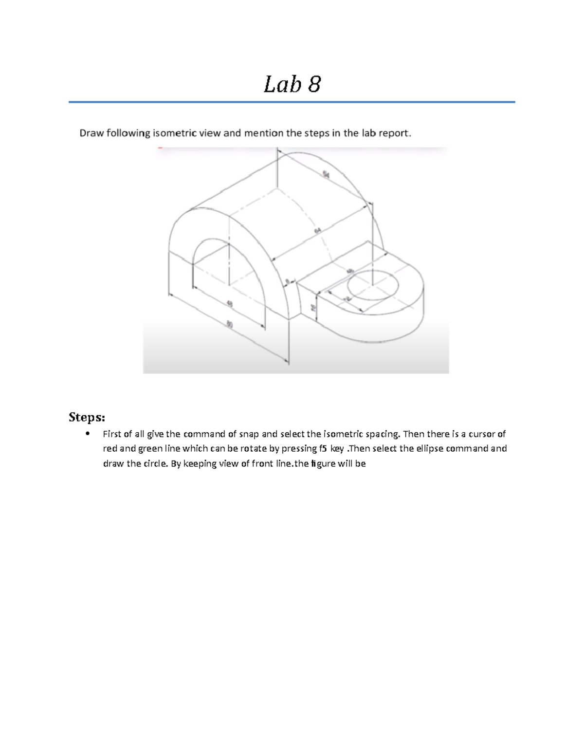 Caed vlab 8 - Lab 8 Steps: First of all give the command of snap and ...