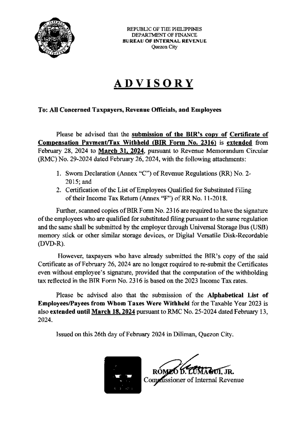 Advisory - Business Taxation - Studocu