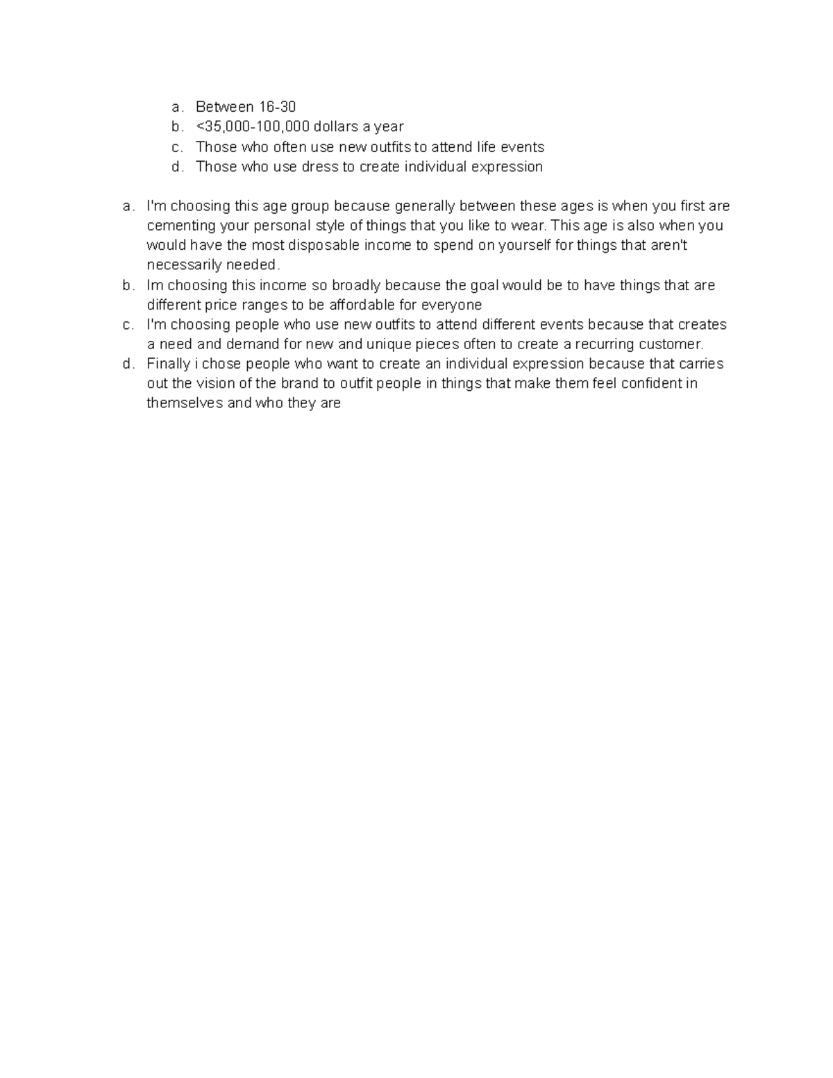 Mod 2 Ass2 - Module assignment - a. Between 16- b.