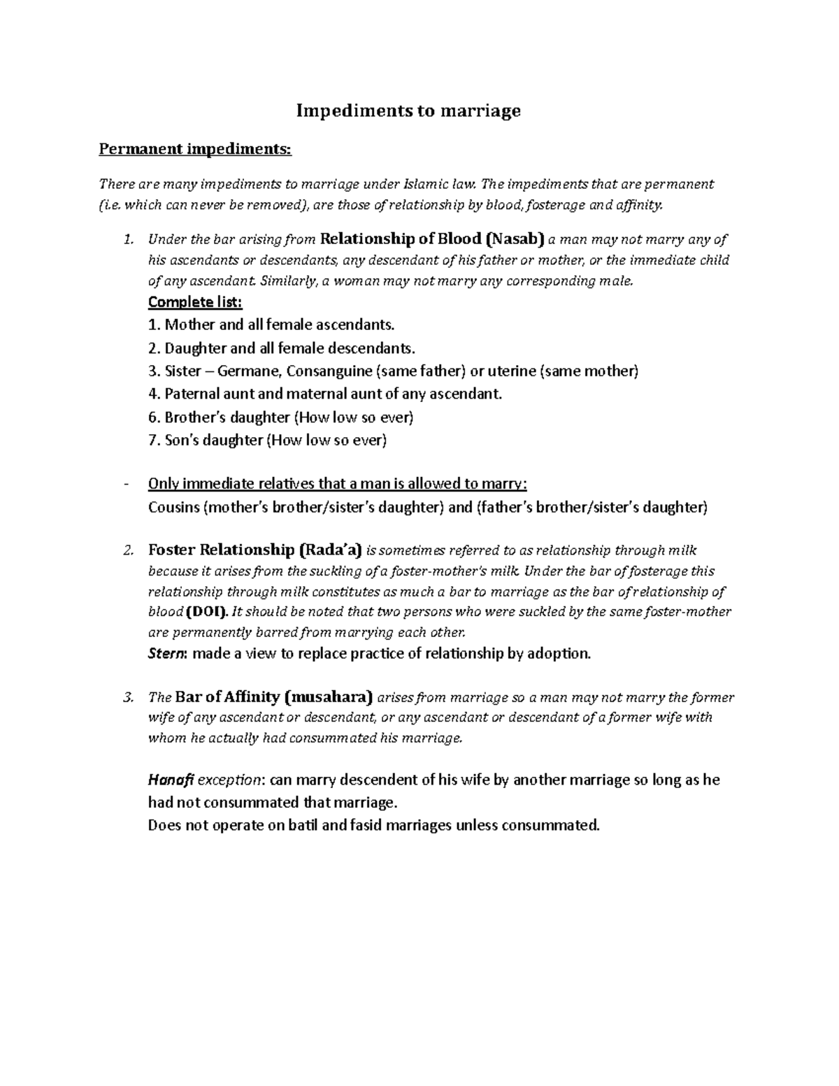 Impediments to marriage 2019 - Impediments to marriage Permanent ...