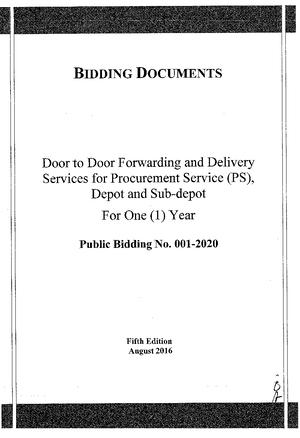 Bid Package Infrastructure Projects 2 - PHILIPPINE BIDDING DOCUMENTS ...